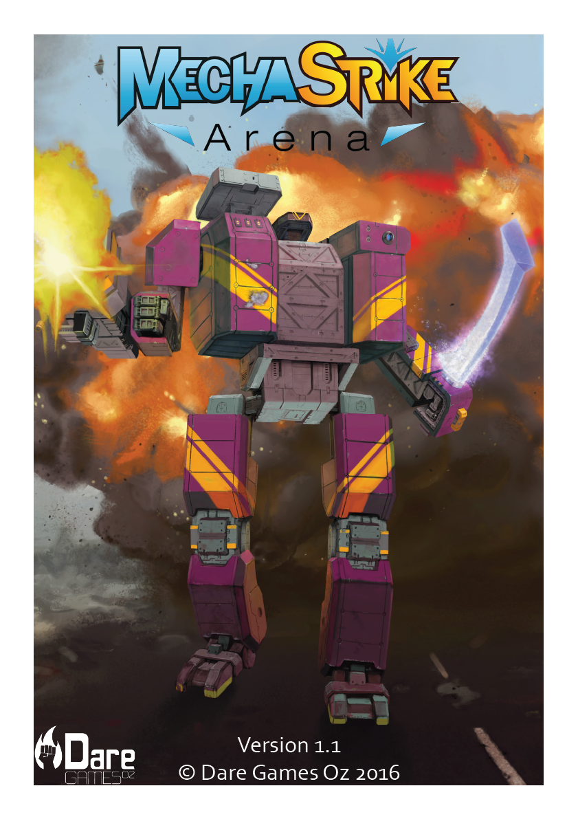 Mecha Strike Arena (1.1) - DareGamesOz | DriveThruRPG