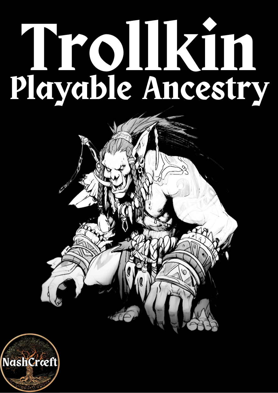 Trollkin Ancestry for Shadowdark - Nashcraft | DriveThruRPG