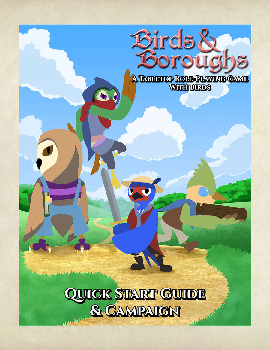 Birds & Boroughs Quick Start Guide & Campaign - Bootleg Bird | DriveThruRPG