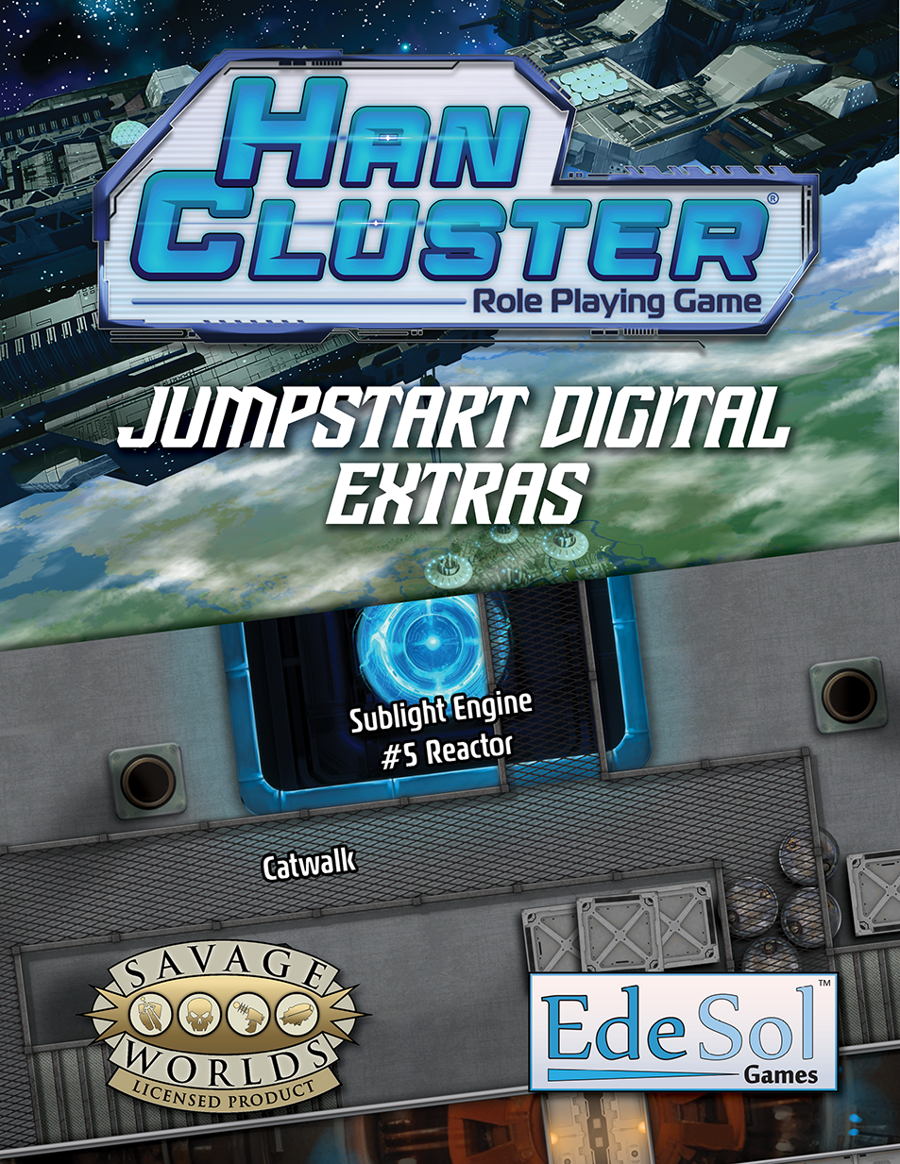 Han Cluster RPG: Jumpstart Digital Extras - Ede Sol Games | DriveThruRPG