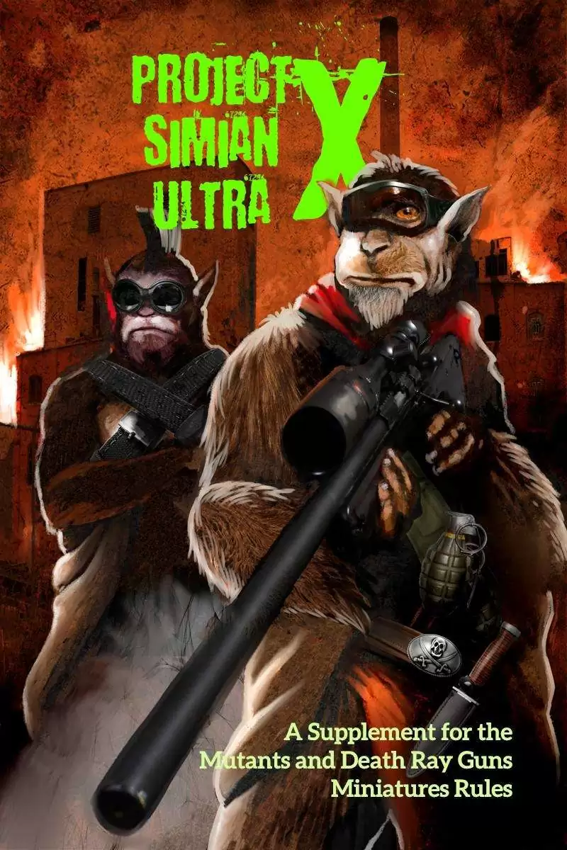 Project Simian Ultra X - Ganesha Games | DriveThruRPG
