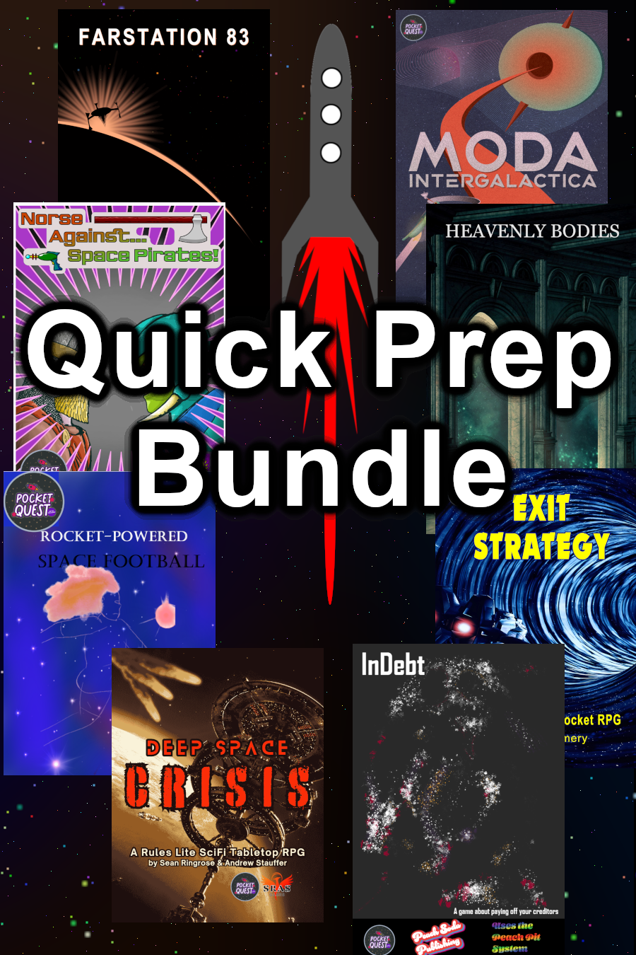 Quick Prep - PocketQuest 2023 [BUNDLE] - Kyle Davidenko | DriveThruRPG