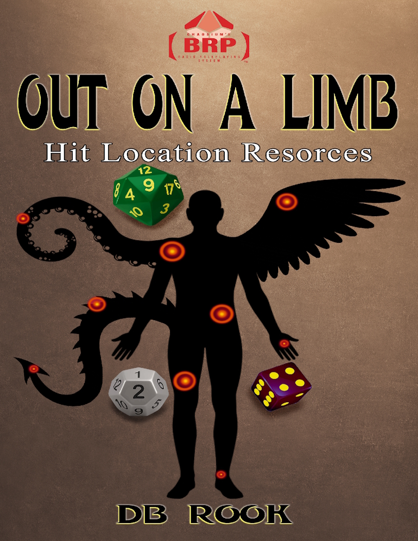 Out on a Limb, Hit Location resource for Basic RPG - DB Rook Books ...