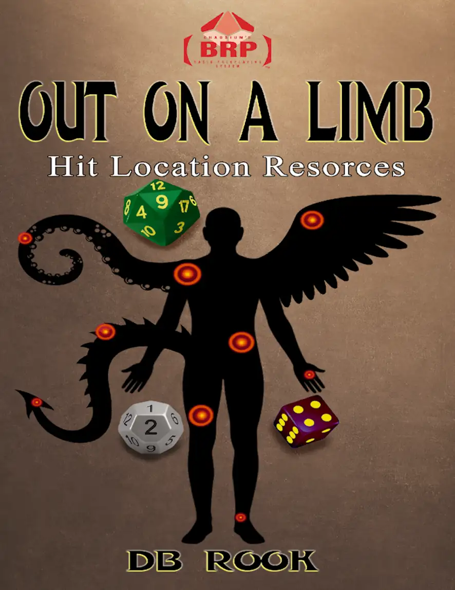 Out on a Limb, Hit Location resource for Basic RPG - DB Rook Books ...