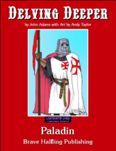 Delving Deeper - Paladin (Labyrinth Lord) - Brave Halfling Publishing ...