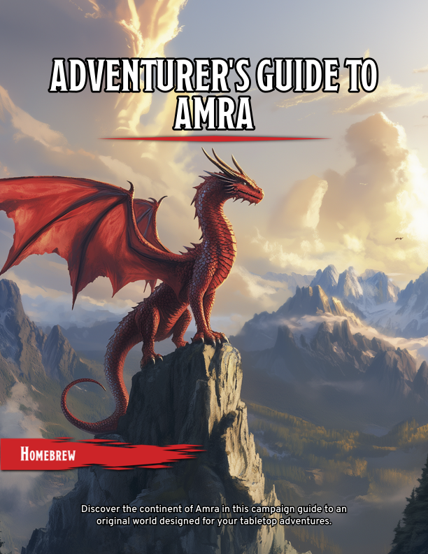 Adventurer’s Guide to Amra 2025 - Amra Academy | DriveThruRPG