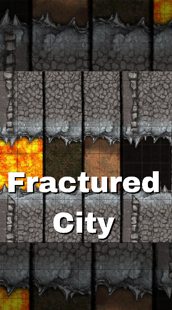 Fractured City - Modular Battlemap - Sortar's Arcanum | Sortar's ...