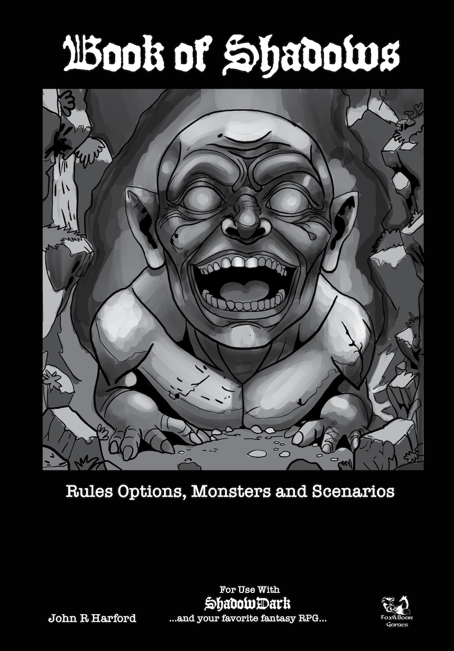 Book of Shadows - Fox and Boar Games | DriveThruRPG