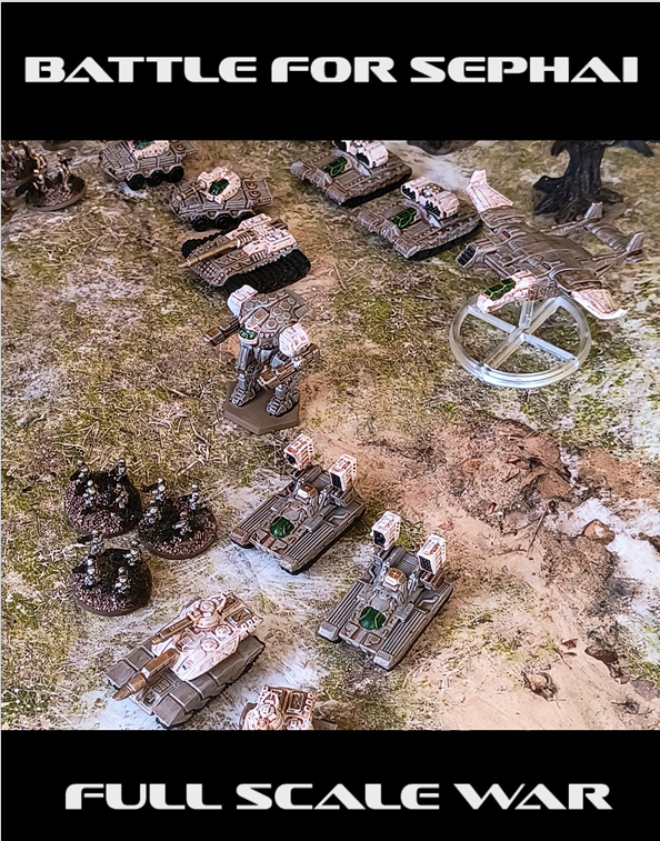 Battle for Sephai: Full Scale War - MindstoneGames | DriveThruRPG