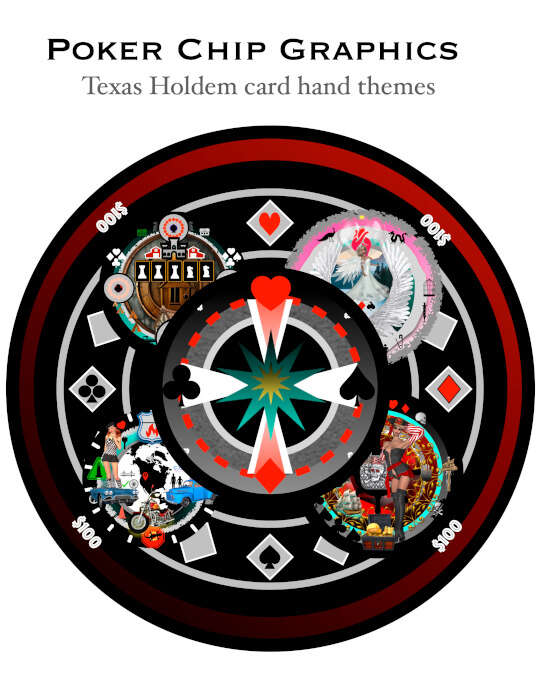Poker Chip Graphic Designs Set 2 - Art Fantasies | DriveThruRPG