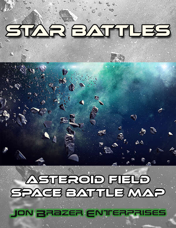 Star Battles: Asteroid Field Space Battle Map (VTT) - Jon Brazer ...