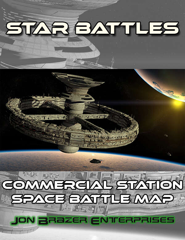 Star Battles: Commercial Space Station Space Battle Map (VTT) - Jon ...