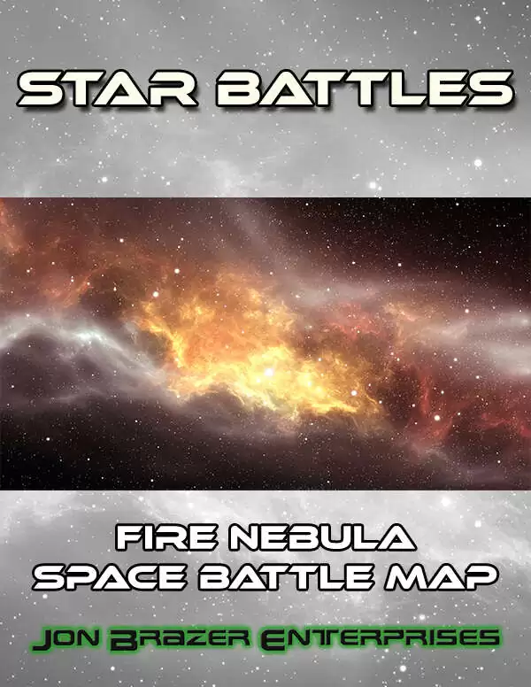 Star Battles: Fire Nebula Space Battle Map (VTT) - Jon Brazer ...