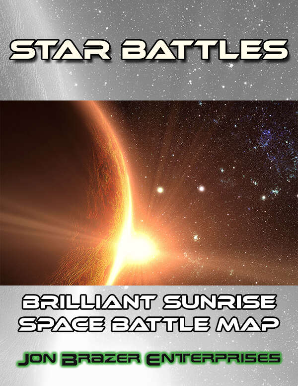 Star Battles: Brilliant Sunrise Space Battle Map (VTT) - Jon Brazer ...