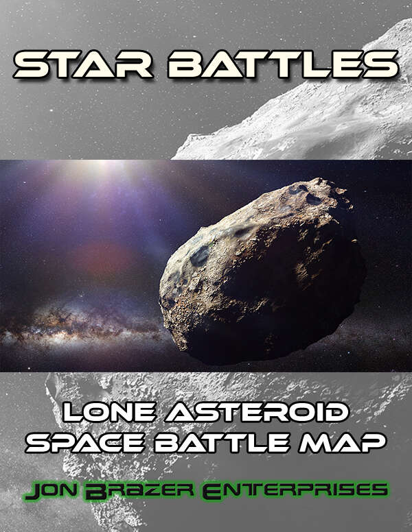 Star Battles: Lone Asteroid Space Battle Map (VTT) - Jon Brazer ...