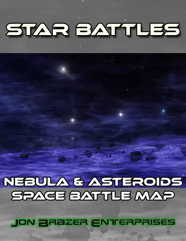 Star Battles: Nebula & Asteroids Space Battle Map (VTT) - Jon Brazer ...