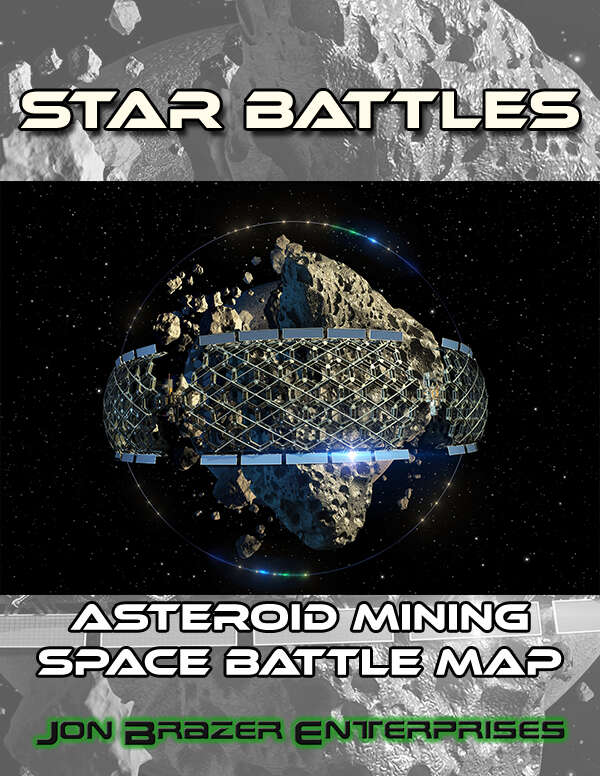 Star Battles: Asteroid Mining Space Battle Map (VTT) - Jon Brazer ...