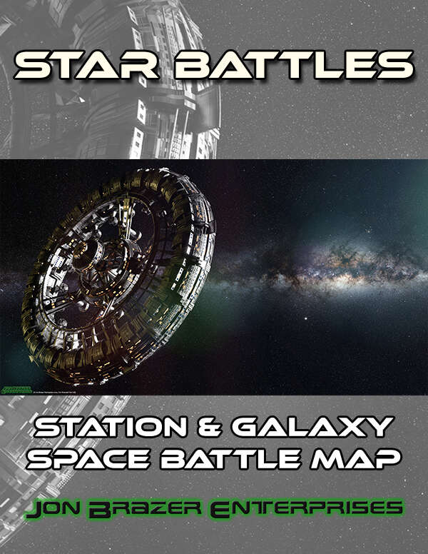 Star Battles: Station & Galaxy Space Battle Map (VTT) - Jon Brazer ...