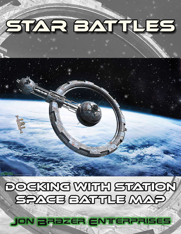 Star Battles: Docking with Station Space Battle Map (VTT) - Jon Brazer ...