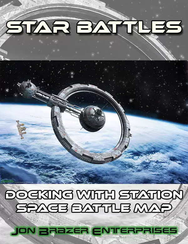 Star Battles: Docking with Station Space Battle Map (VTT) - Jon Brazer ...