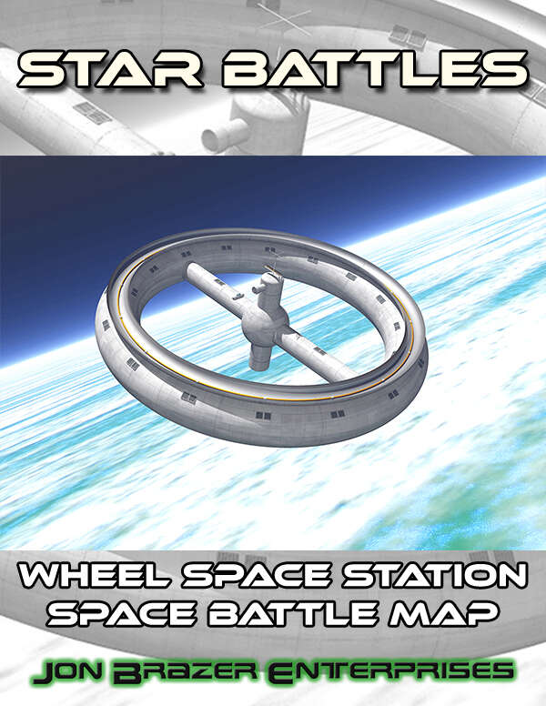 Star Battles: Wheel Station Space Battle Map (VTT) - Jon Brazer ...