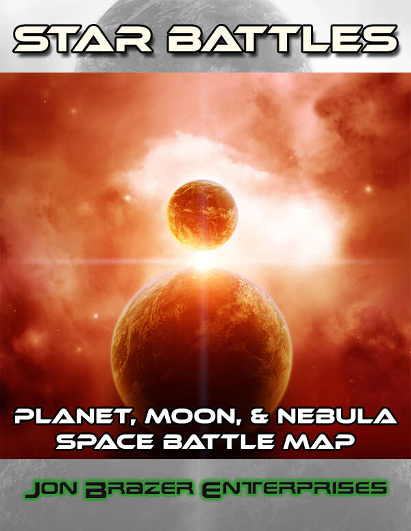 Star Battles: Planet, Moon, and Nebula Space Battle Map (VTT) - Jon ...