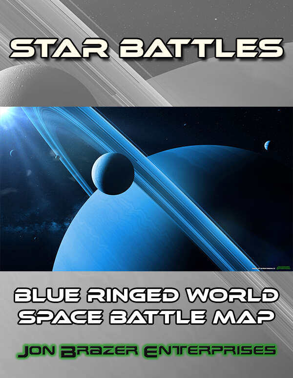 Star Battles: Blue Ringed World Space Battle Map (VTT) - Jon Brazer ...