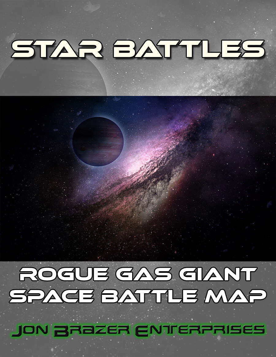 Star Battles: Rogue Gas Giant Space Battle Map (VTT) - Jon Brazer ...