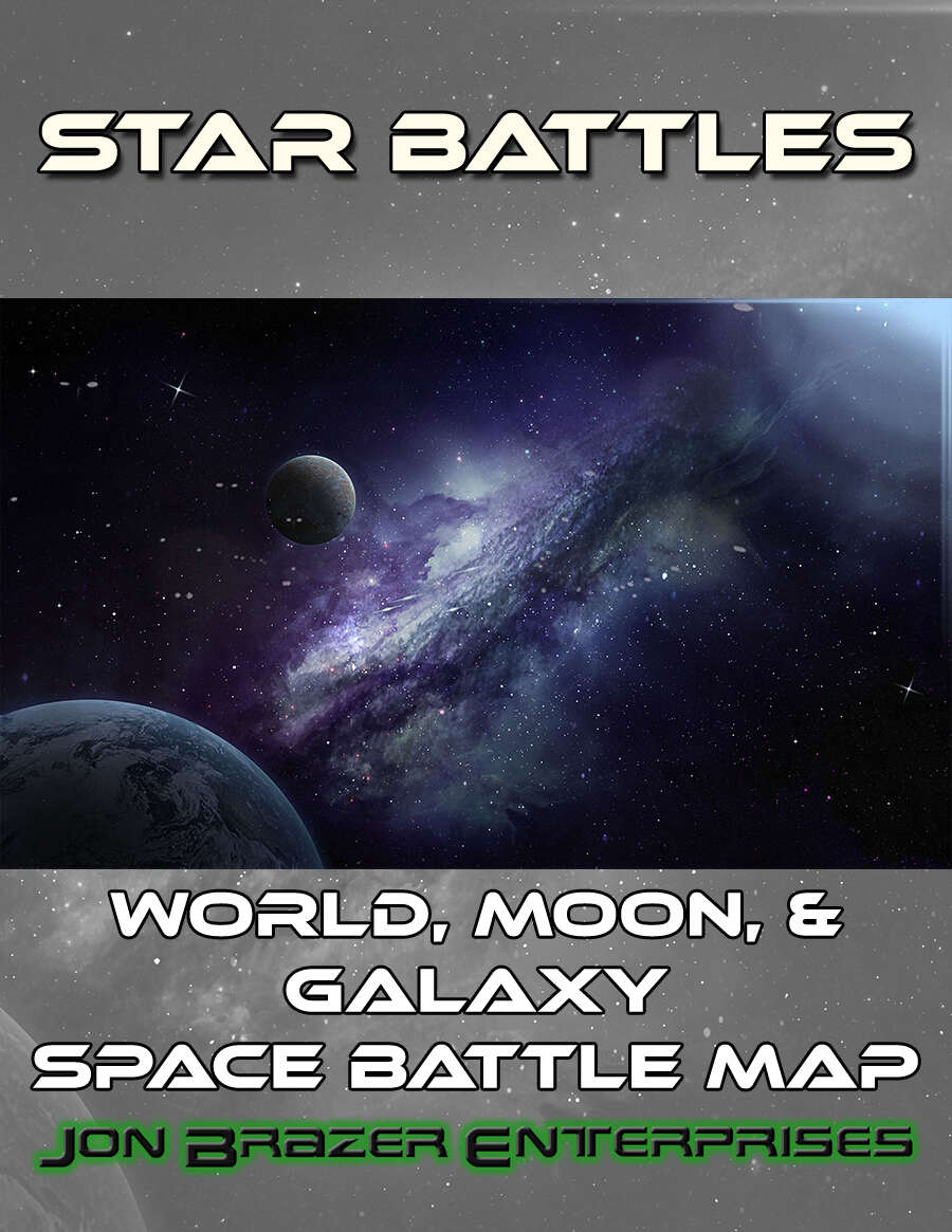Star Battles: World, Moon, & Galaxy Space Battle Map (VTT) - Jon Brazer ...