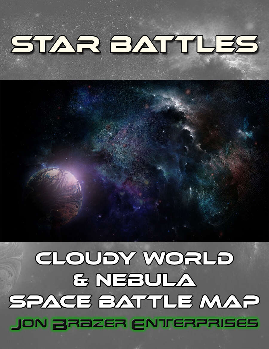 Star Battles: Cloudy World and Nebula Space Battle Map (VTT) - Jon ...