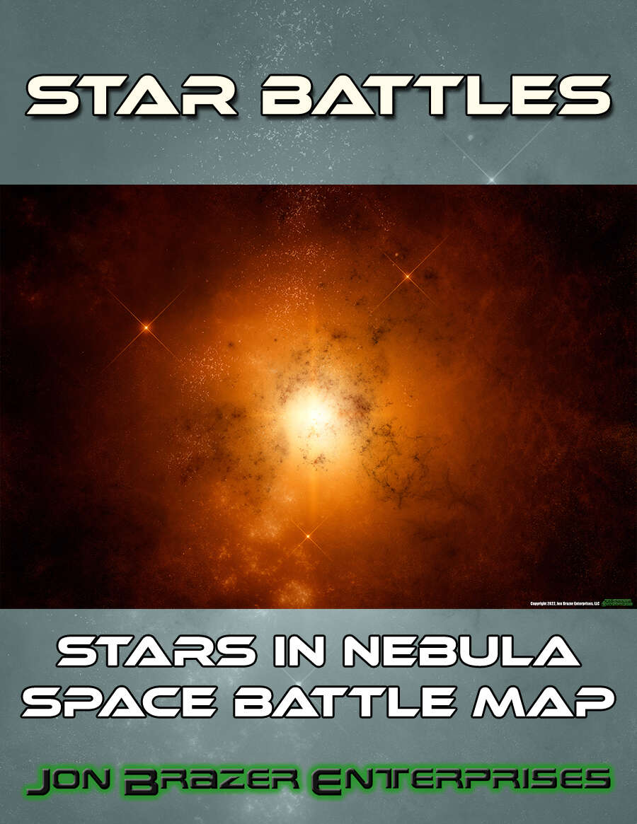 Star Battles: Stars in Nebula Space Battle Map (VTT) - Jon Brazer ...