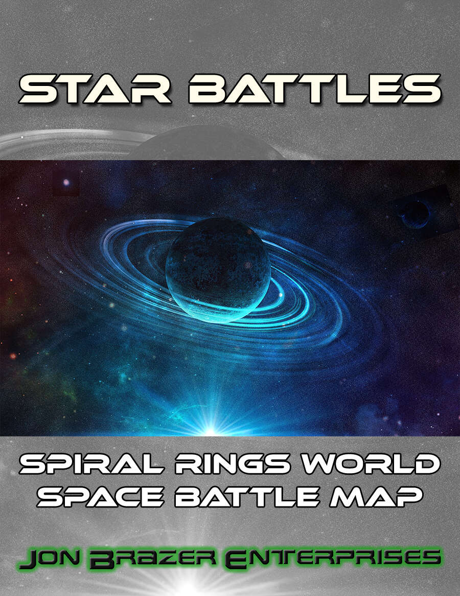 Star Battles: Spiral Rings World Space Battle Map (VTT) - Jon Brazer ...