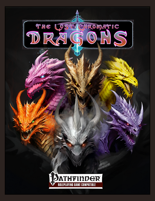 The Lost Chromatic Dragons - Alluria Publishing | DriveThruRPG