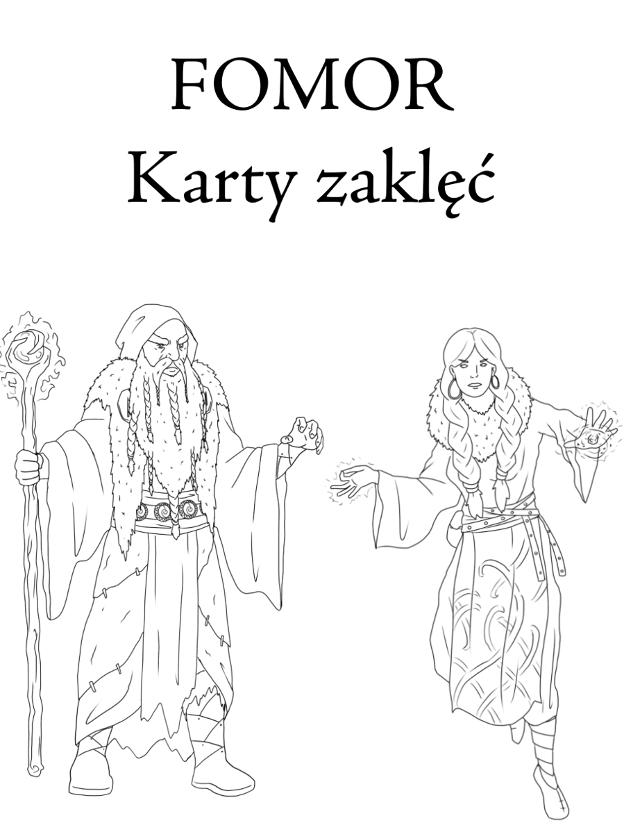 FOMOR - Karty zaklęć - 5 Okrawkow | DriveThruRPG