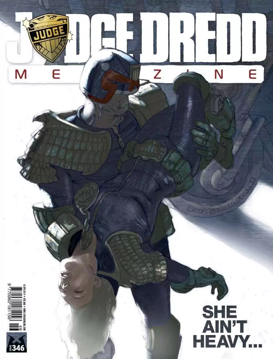 Judge Dredd Megazine #346 - Rebellion | Judge Dredd | Judge Dredd Megazine | DriveThruRPG
