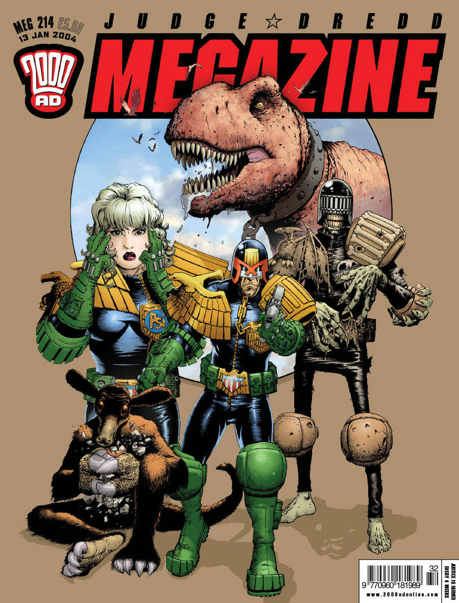 Judge Dredd Megazine #214 - Rebellion | Judge Dredd | Judge Dredd ...