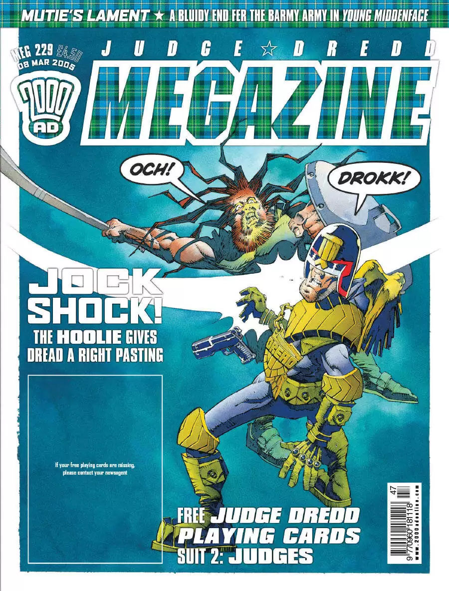 Judge Dredd Megazine #229 - Rebellion | Judge Dredd | Judge Dredd ...