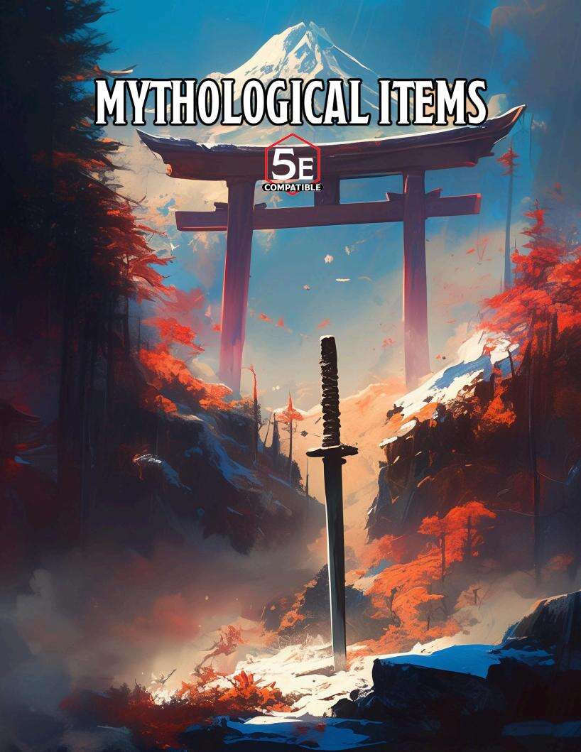 Mythological Items: A Compendium for 5E - JonnyDM | DriveThruRPG