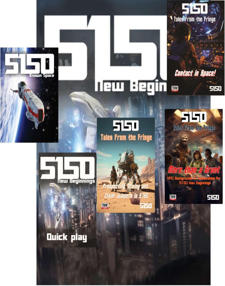 5150 New Beginnings Collection - Two Hour Wargames | DriveThruRPG