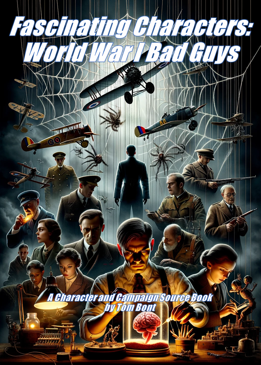 Fascinating Characters: WWI Bad Guys - Table 30 Press | Fascinating ...