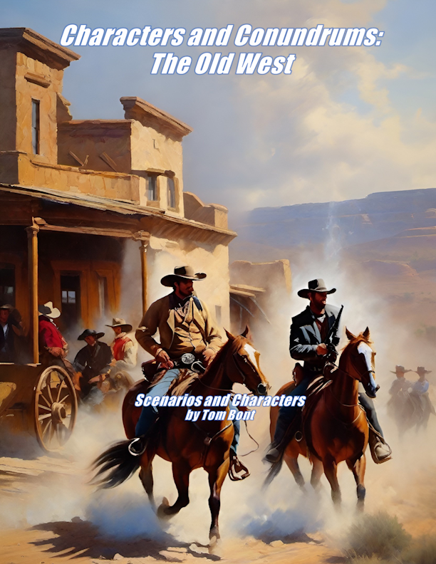Characters and Conundrums: The Old West [BUNDLE] - Table 30 Press ...