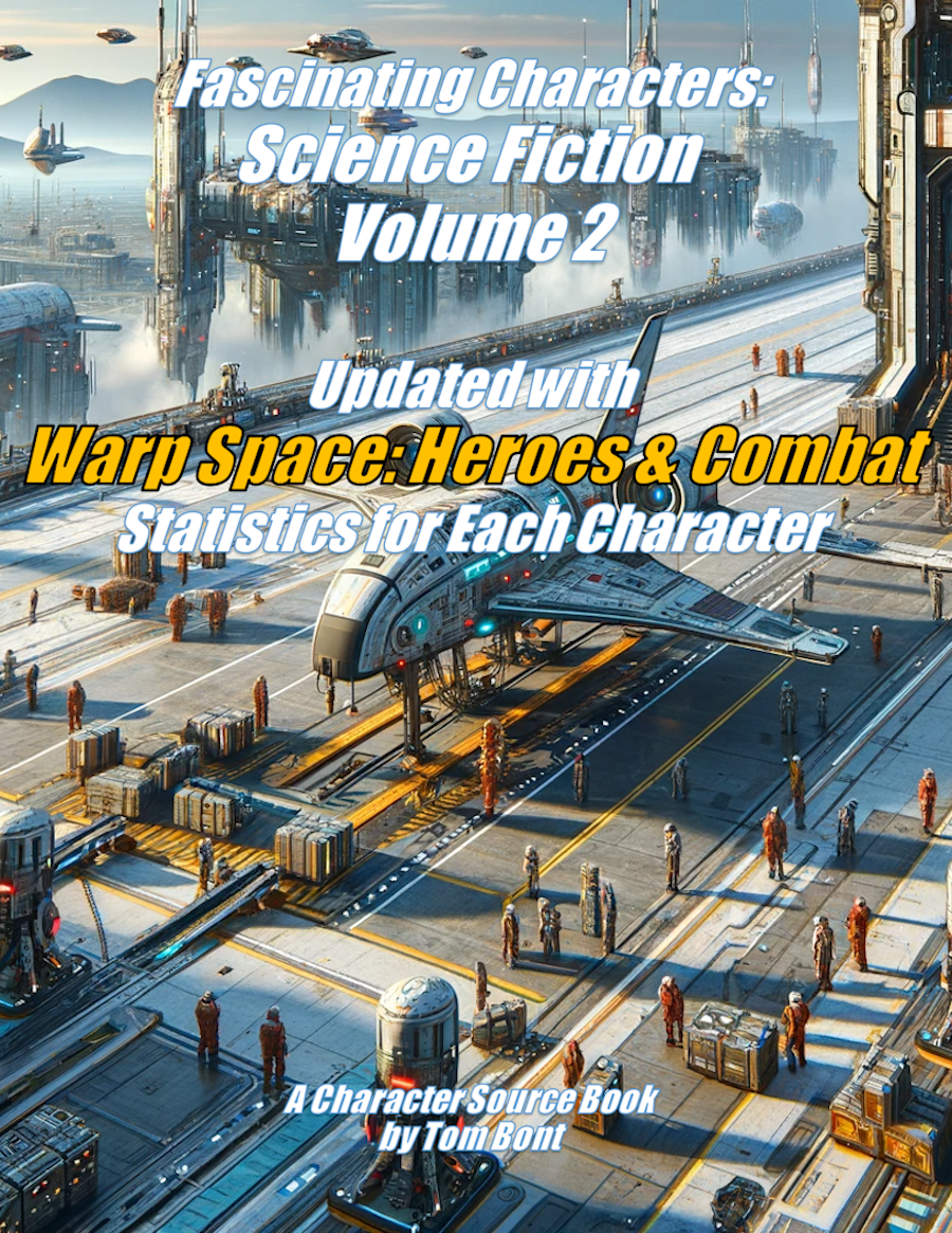 Fascinating Characters: Science Fiction Volume 2 - Table 30 Press ...