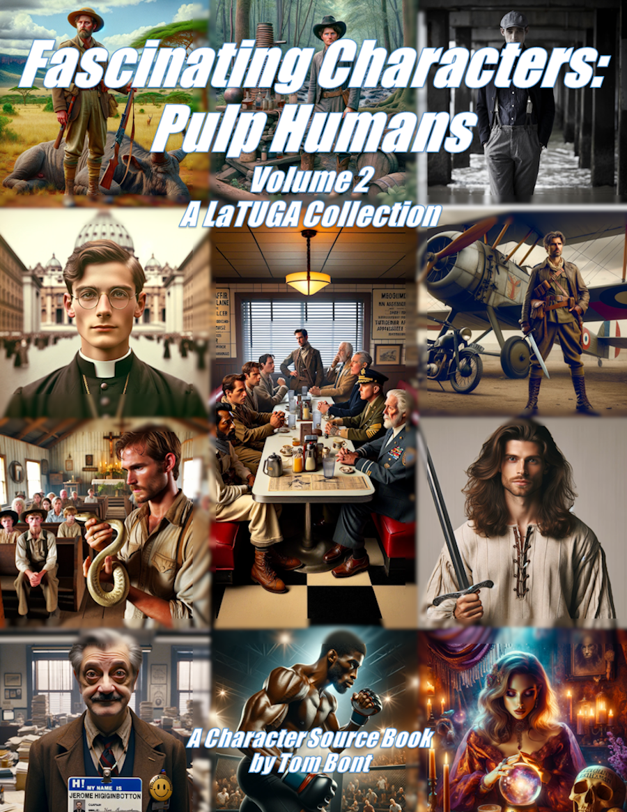 Fascinating Characters: Pulp Humans Volume 2 - Table 30 Press ...