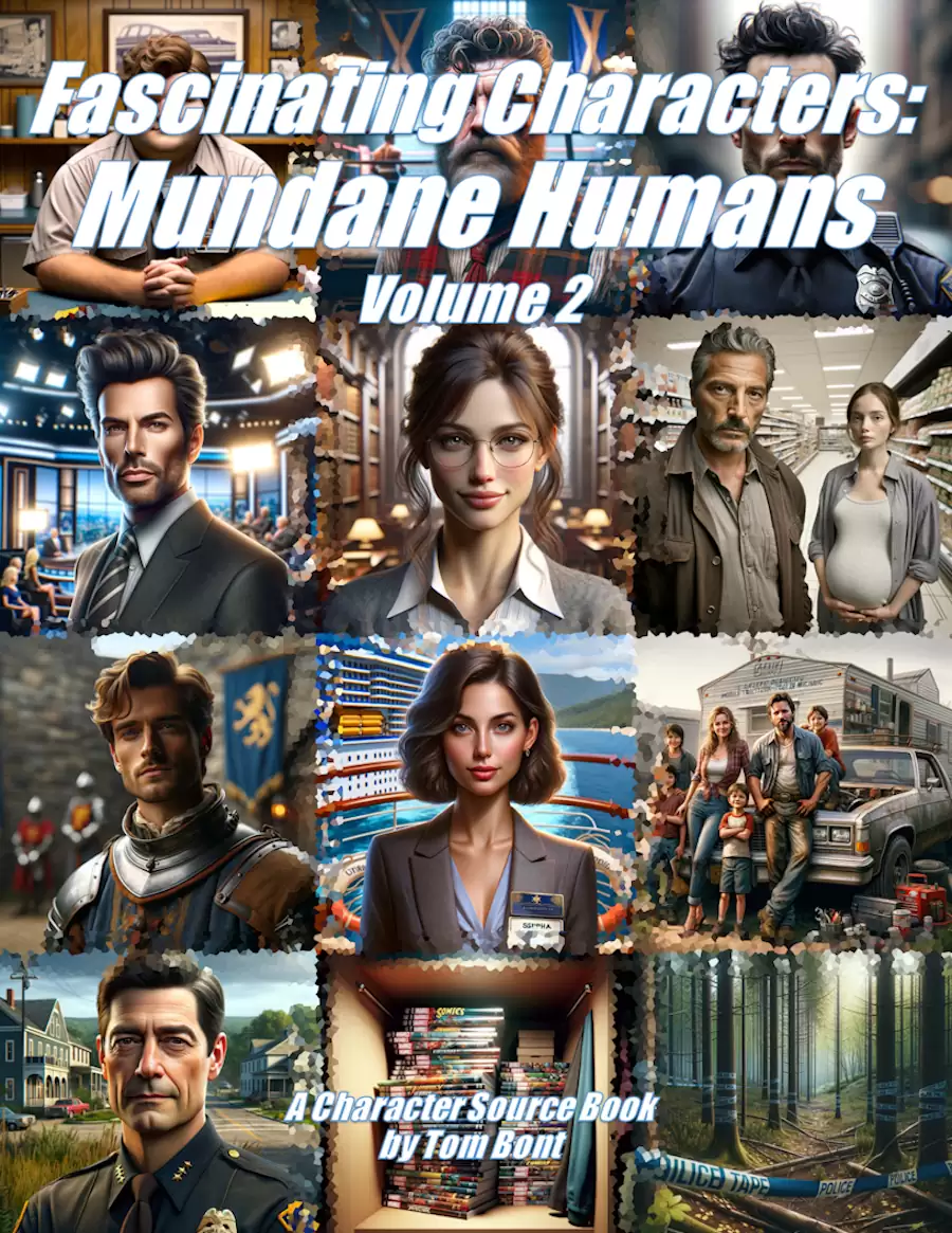 Fascinating Characters: Mundane Humans Volume 2 - Table 30 Press | Fascinating Characters ...