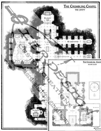 THE CRUMBLING CHAPEL - IER Design Custom Creations | DriveThruRPG