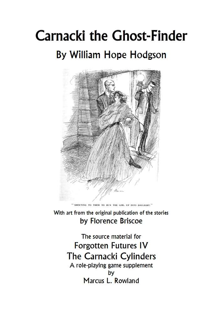 Carnacki the Ghost Finder - Abridged - Marcus L. Rowland | DriveThruRPG