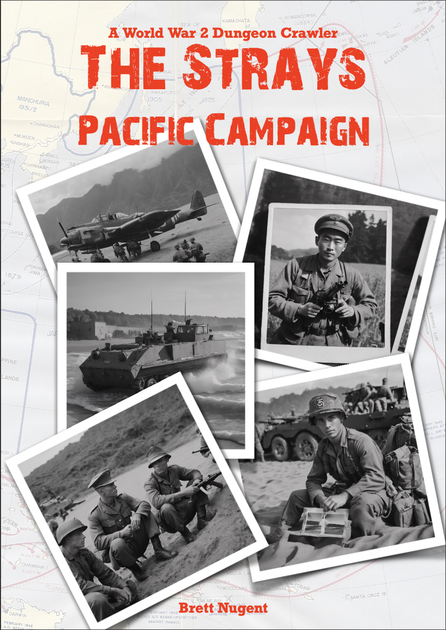The Strays: Pacific Campaign - Nugget's Dungeon Terrain | DriveThruRPG