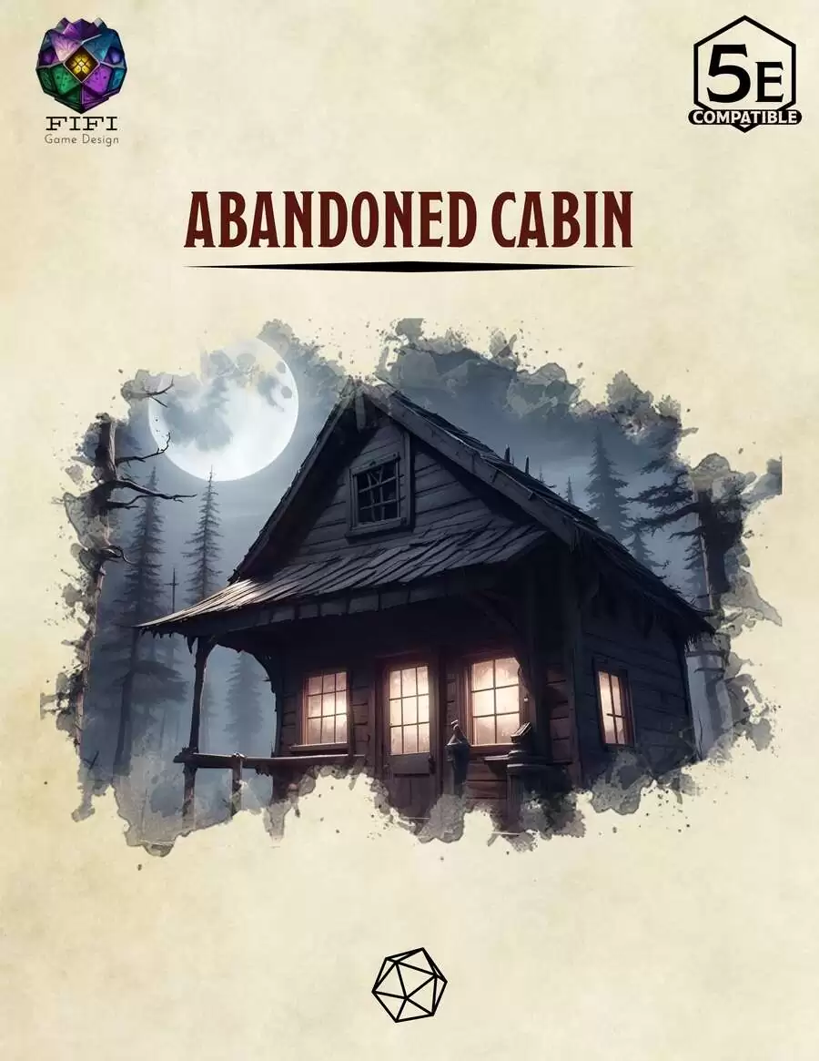 Abandoned Cabin - Fifi Game Design | DriveThruRPG