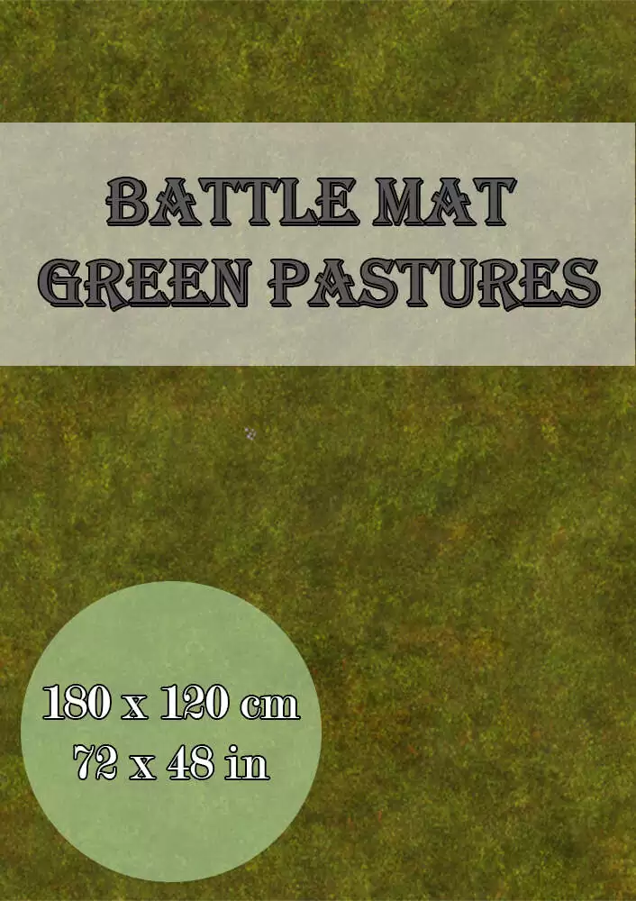 Battle Mat Green Pastures - TankettePublishing | DriveThruRPG