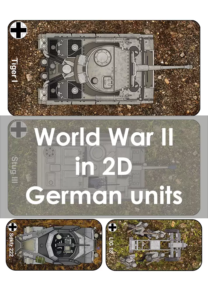 World War 2 in 2D German Units 1:56 (28 mm) - TankettePublishing ...